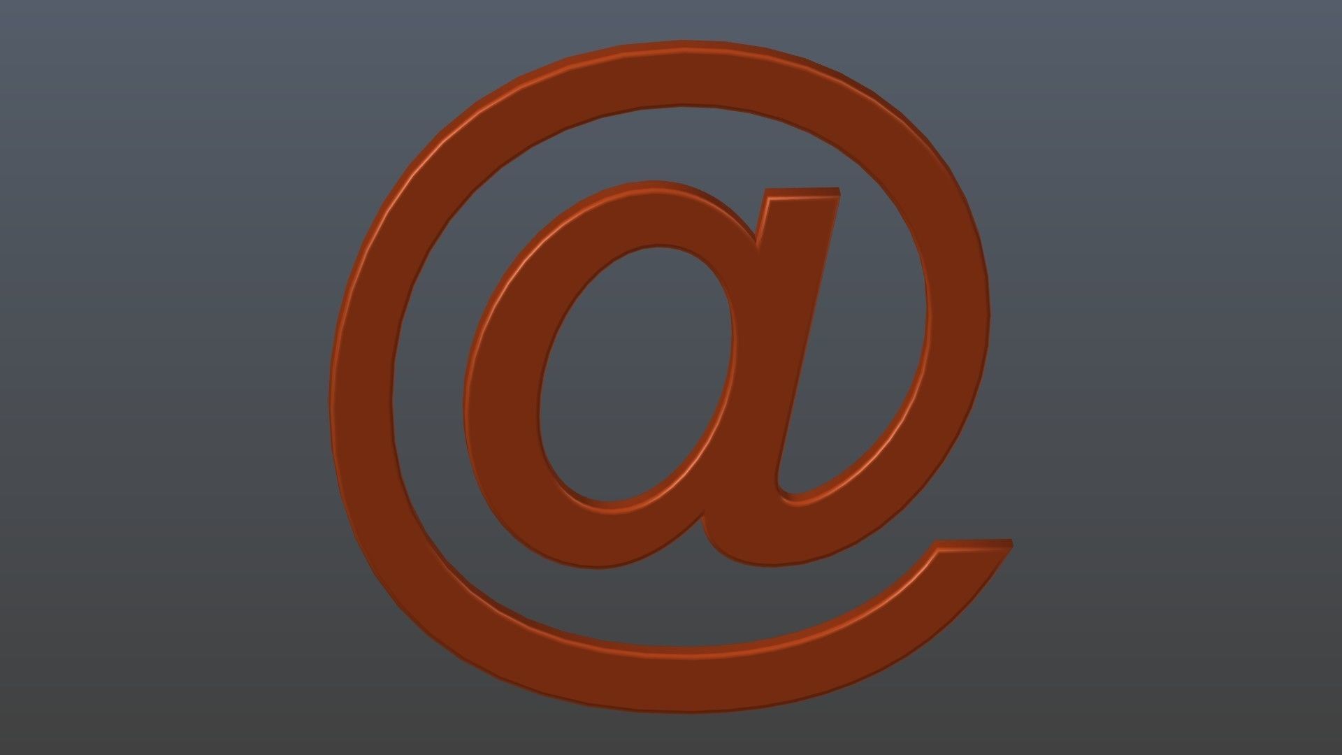 Doggy symbol 3D model | CGTrader