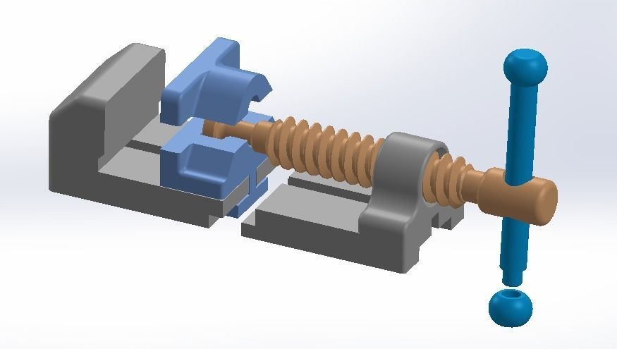 3D Printable vice free 3D model 3D printable | CGTrader