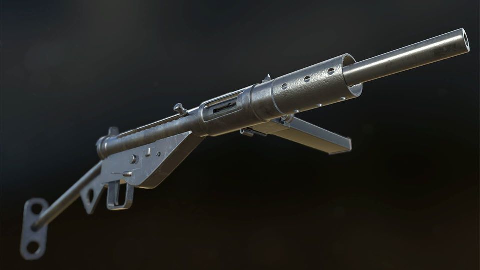 Sten MK2 smg 3D model | CGTrader