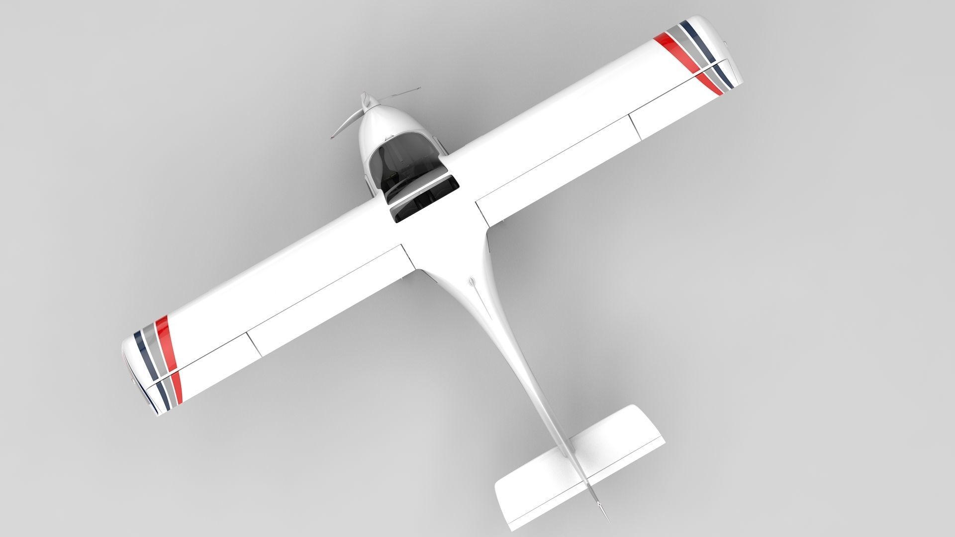 3D model Flight Design CTLS Rigged C4D VR / AR / low-poly rigged ...