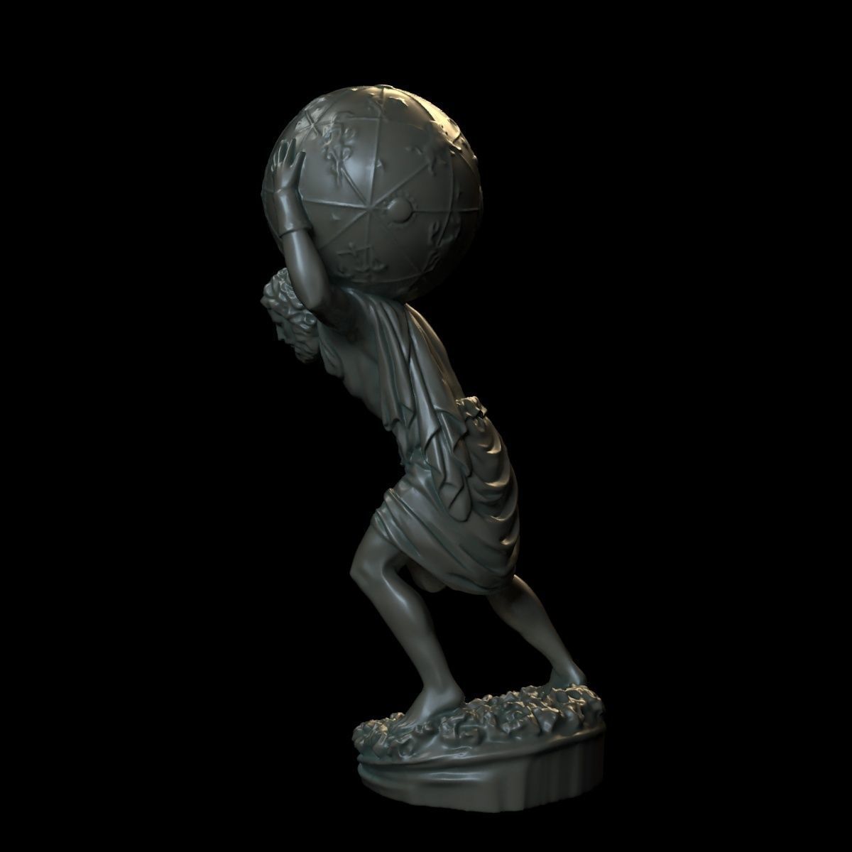 Atlas 3D model 3D printable | CGTrader