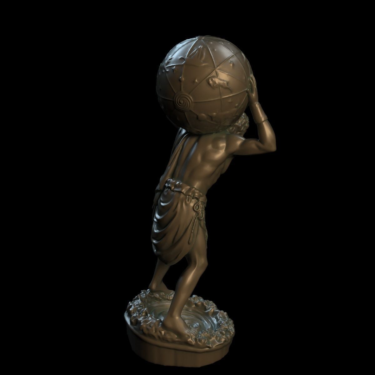 Atlas 3D model 3D printable | CGTrader