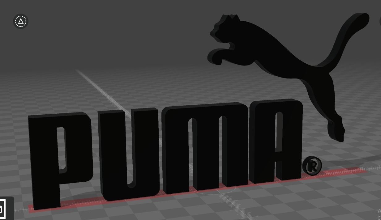 3D model Puma logo 3D model VR / AR / low-poly | CGTrader