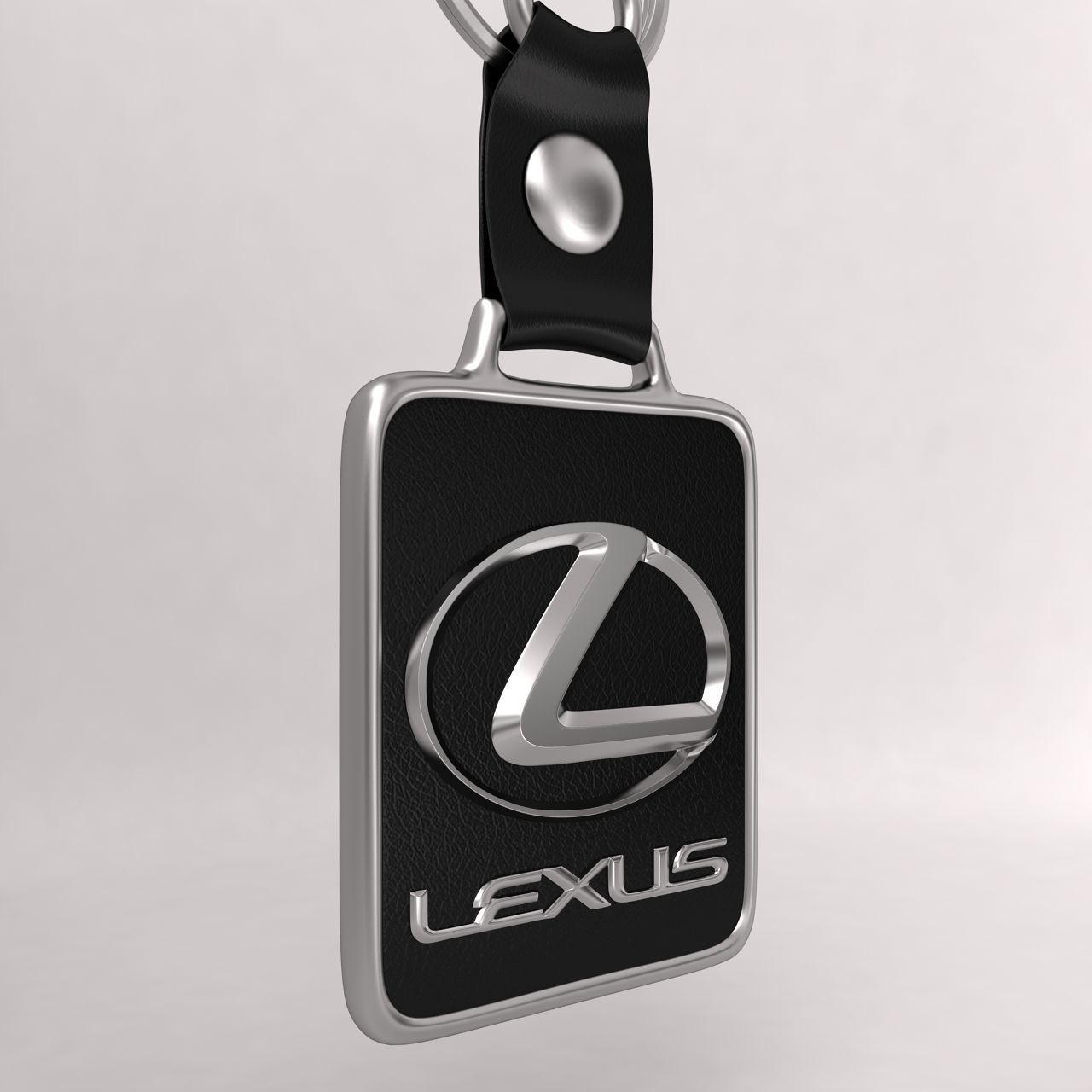 Lexus car logo keychain 3d model 3D model | CGTrader