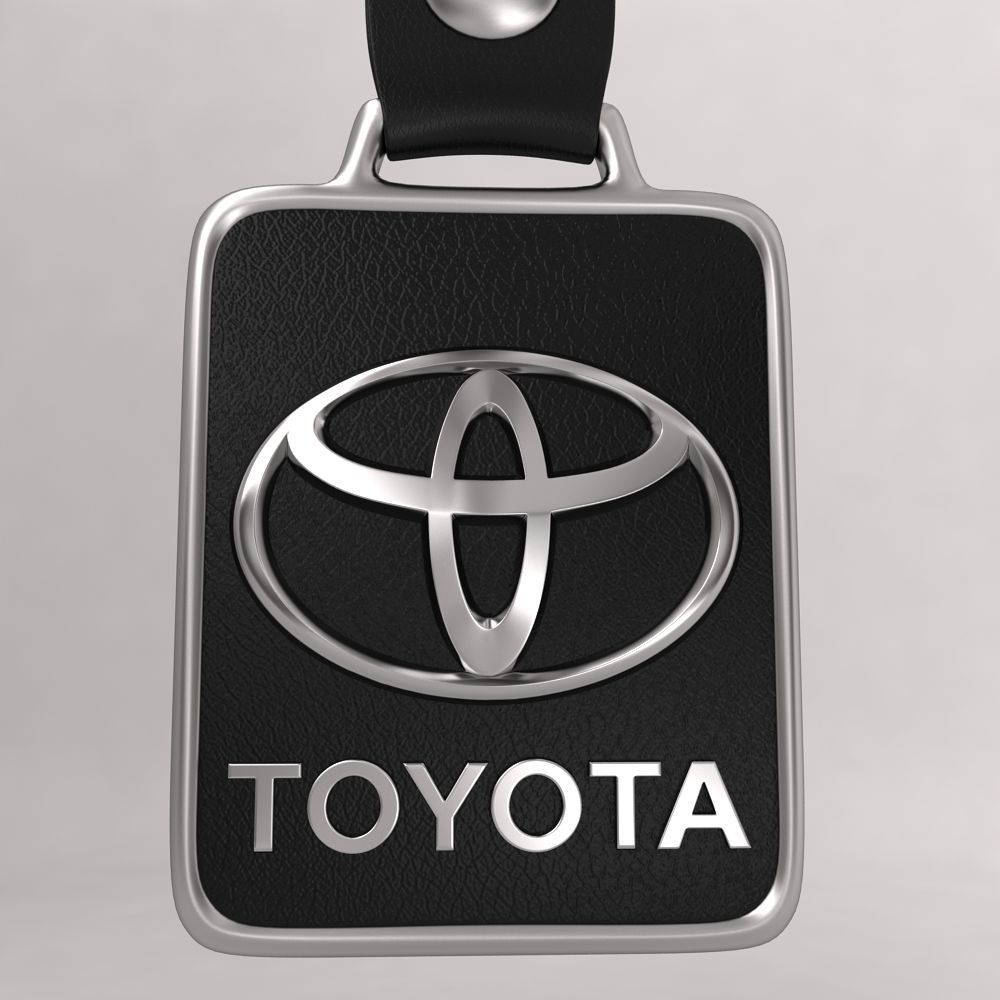Toyota car logo keychain 3d model 3D model | CGTrader