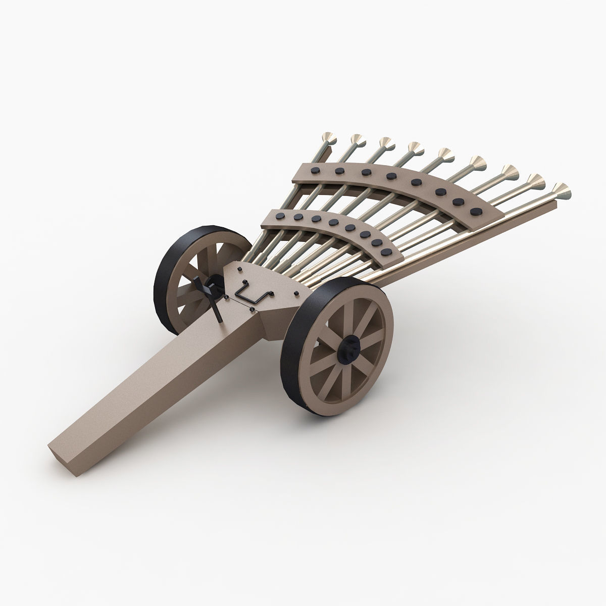 DaVinci Machine Gun 3D model | CGTrader