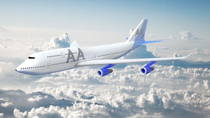 Airplane High-Poly High-Def 3D model | CGTrader