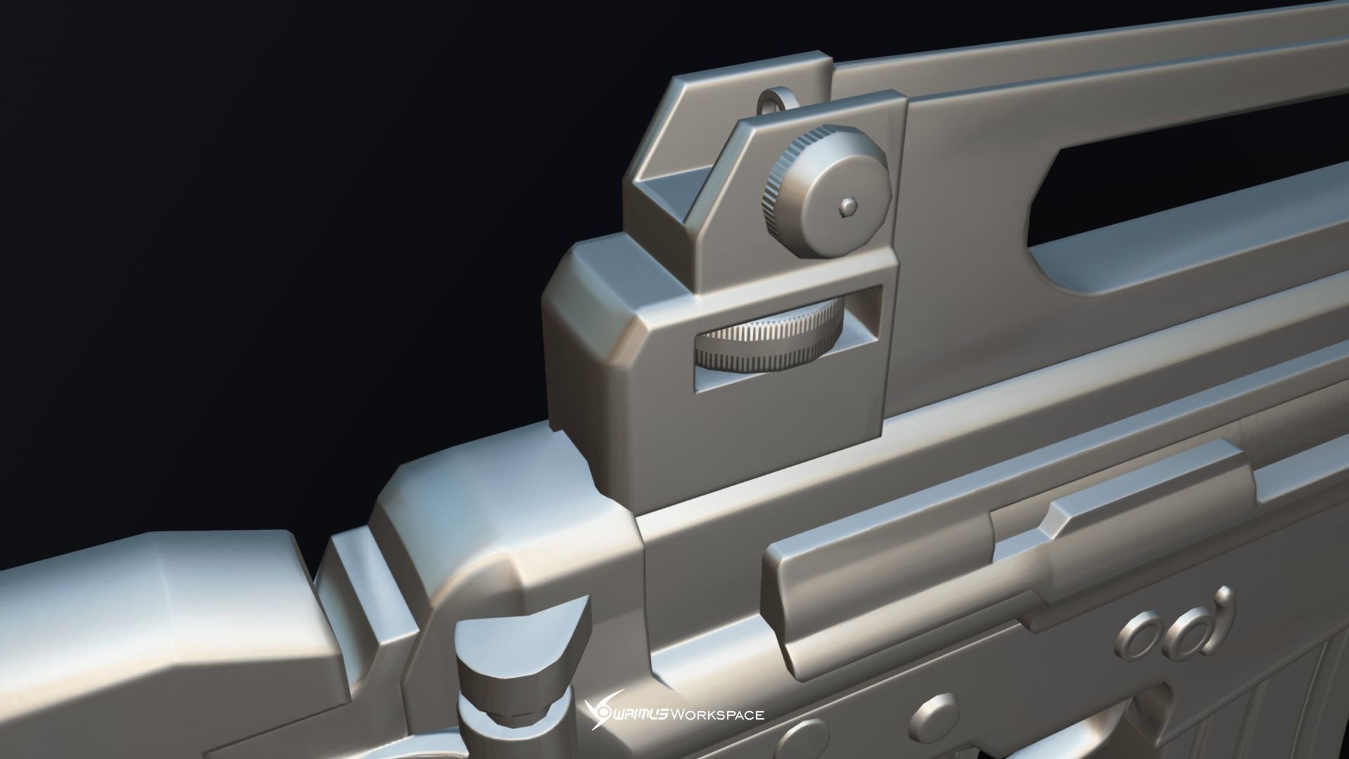 3D model Pindad SS2-V2 Assault Rifle VR / AR / low-poly | CGTrader