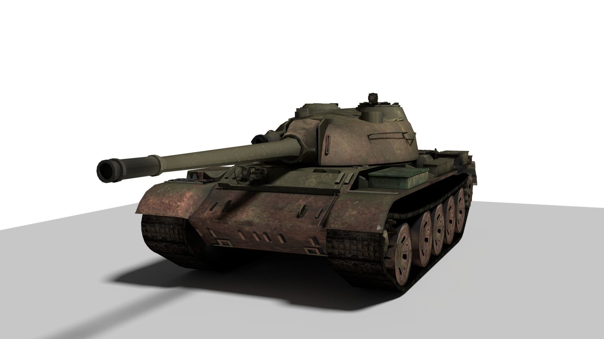 3D model Tank T55 | CGTrader