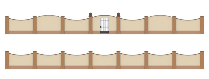 Modular walls 3D model | CGTrader