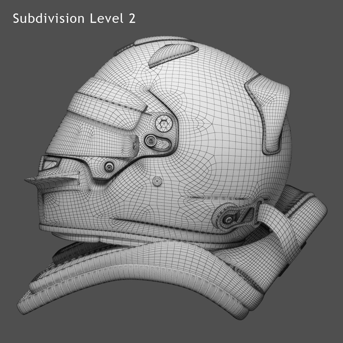 Kimi Raikkonen 2015 Style Racing helmet 3D model | CGTrader