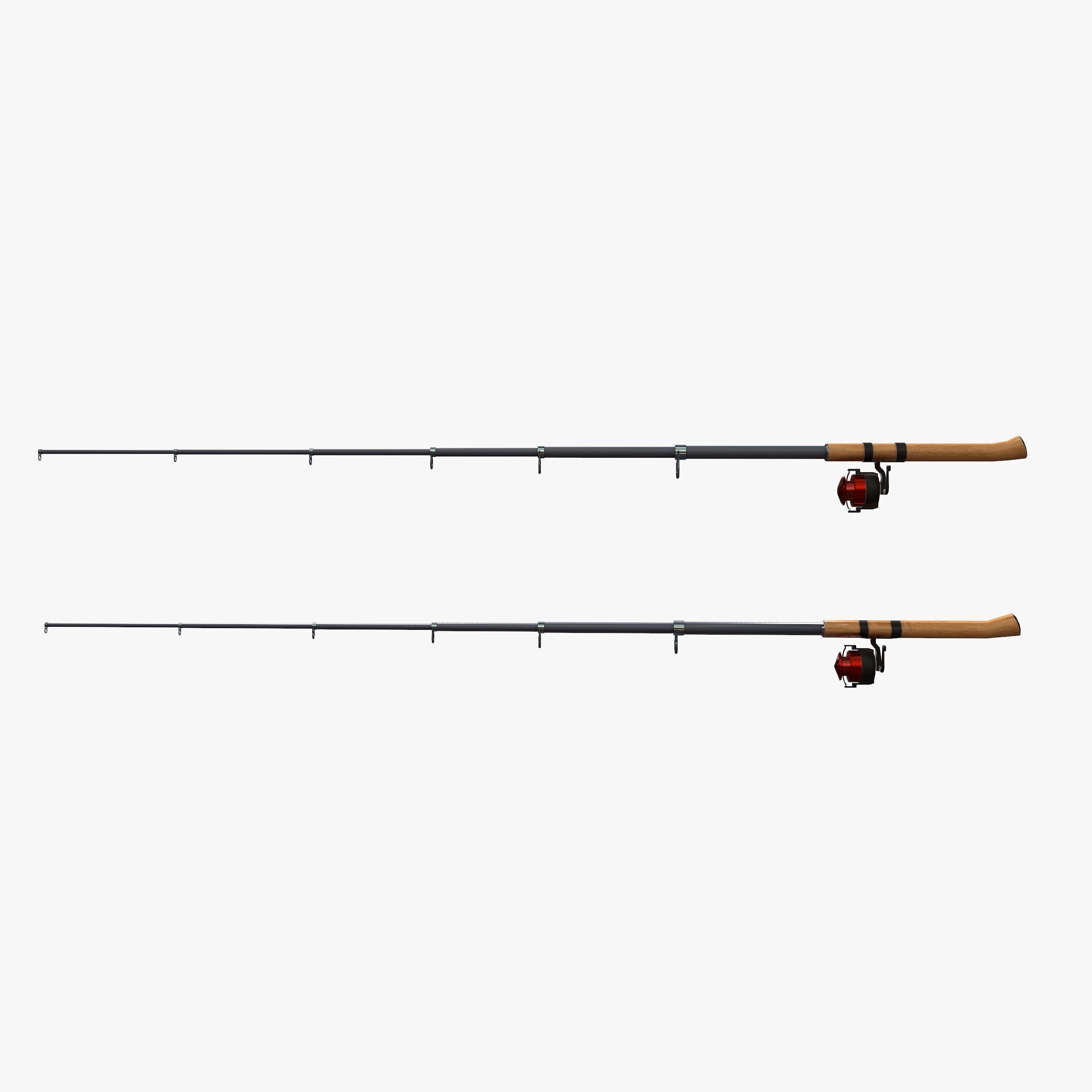 3D model Fishing rod VR / AR / low-poly | CGTrader