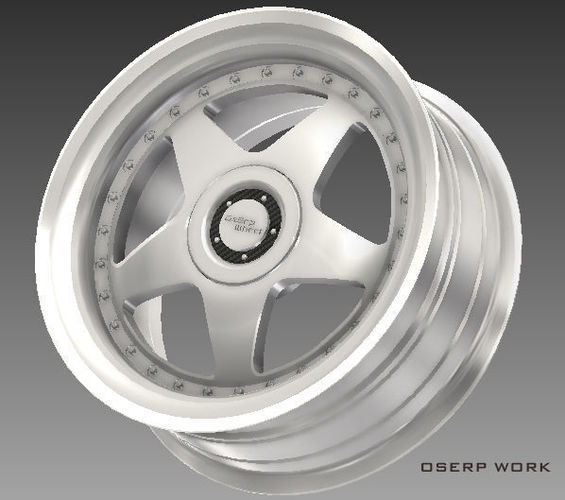 OZ Futura Rim Replica 3D model | CGTrader
