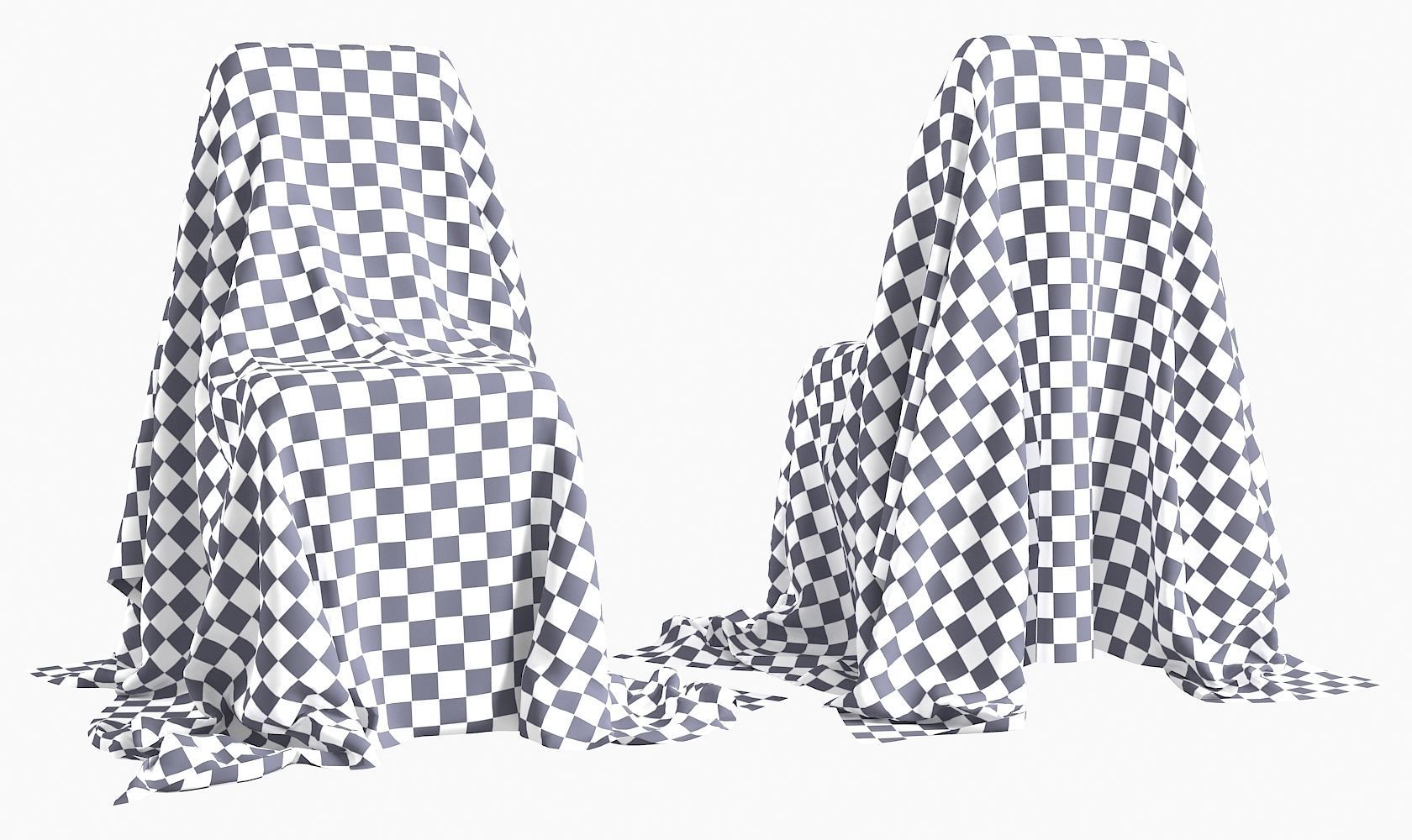 3D model Fabric Cover V3 VR / AR / low-poly | CGTrader