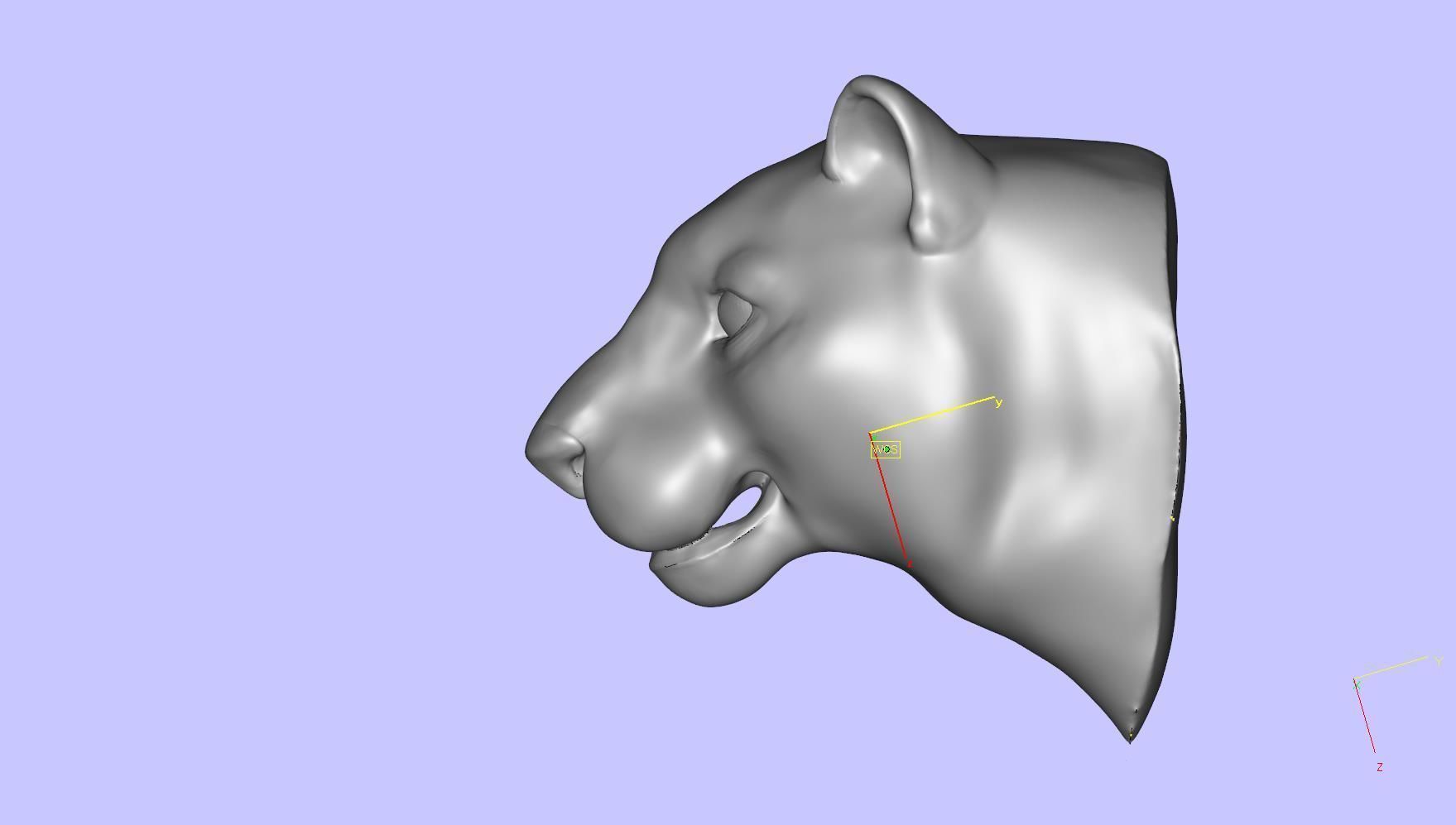 leopard 3D model 3D printable | CGTrader