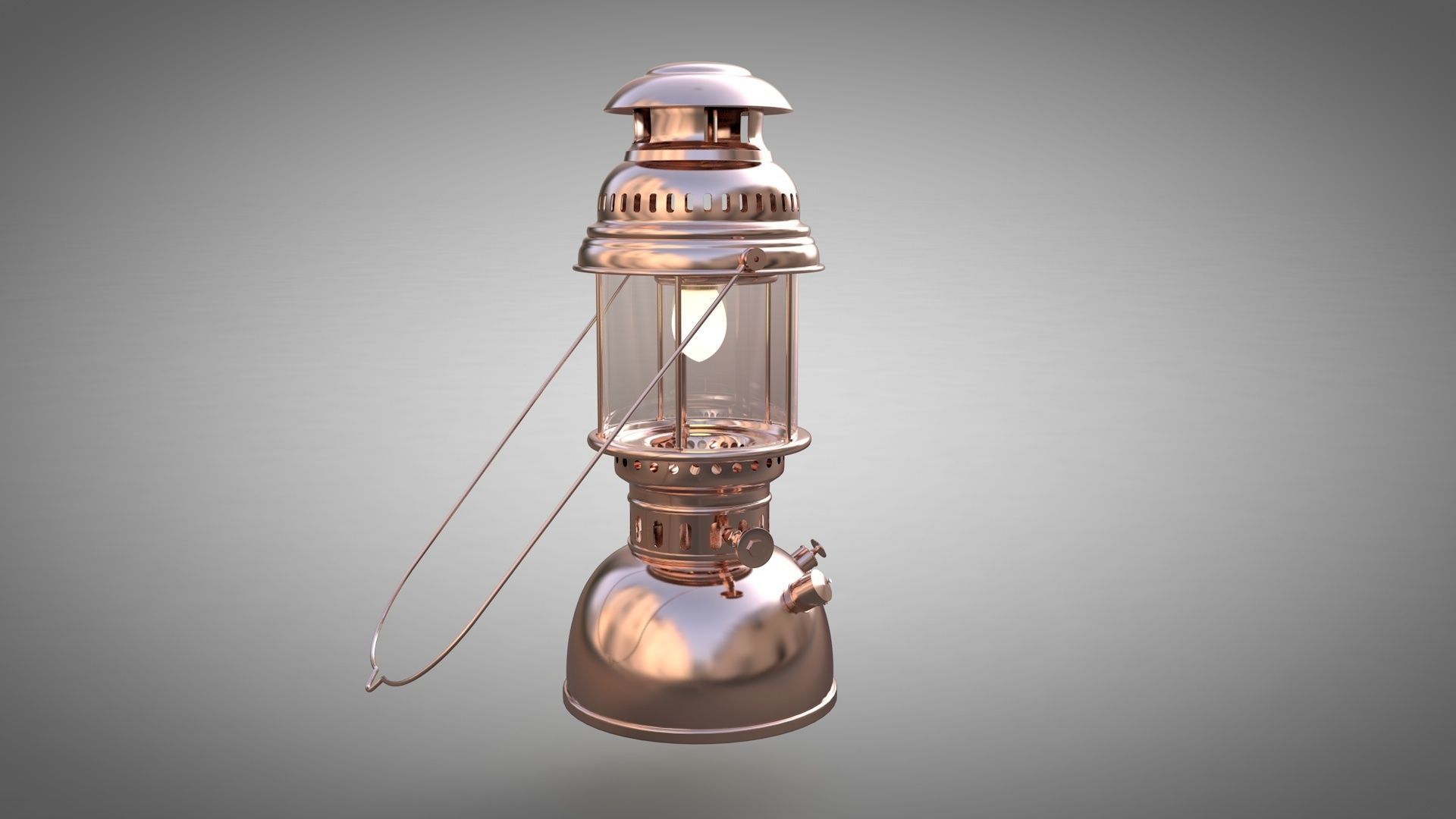 3D model Petromax Lantern | CGTrader