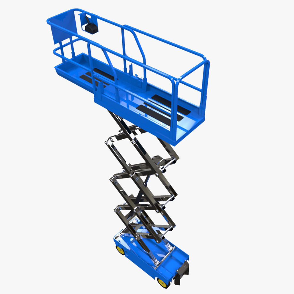 Scissor lift 3D Model FBX MA MB | CGTrader.com