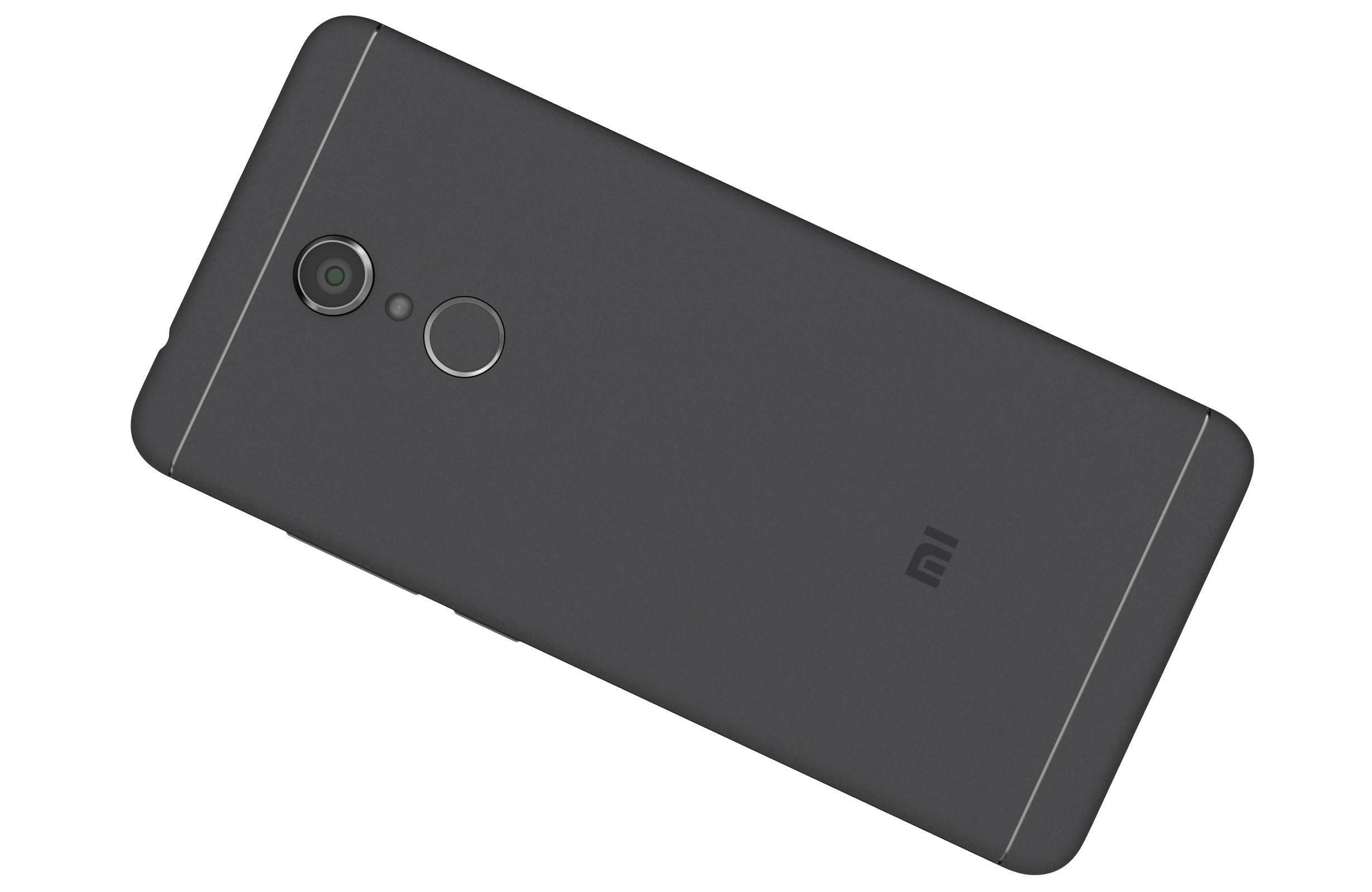 Xiaomi Redmi 5 Black 3D model | CGTrader