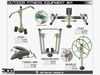 Outdoor Fitness Equipment 01 3D model | CGTrader