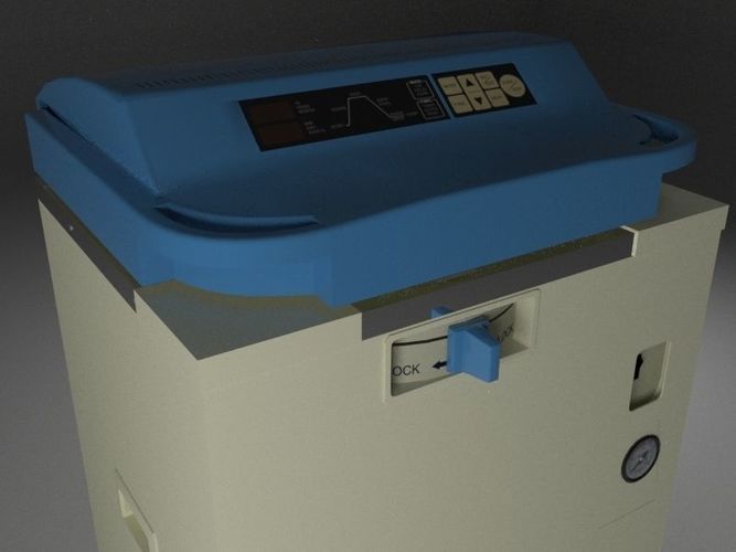 Autoclave medical device 3D model | CGTrader