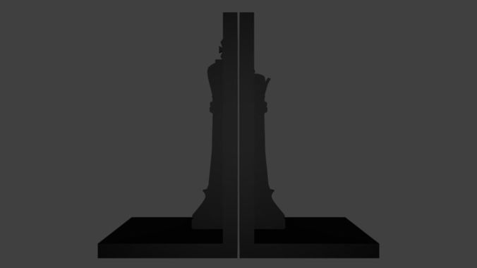 Chess Bookend 2 3D model 3D printable | CGTrader