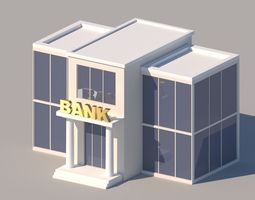 Bank 3D Models | CGTrader