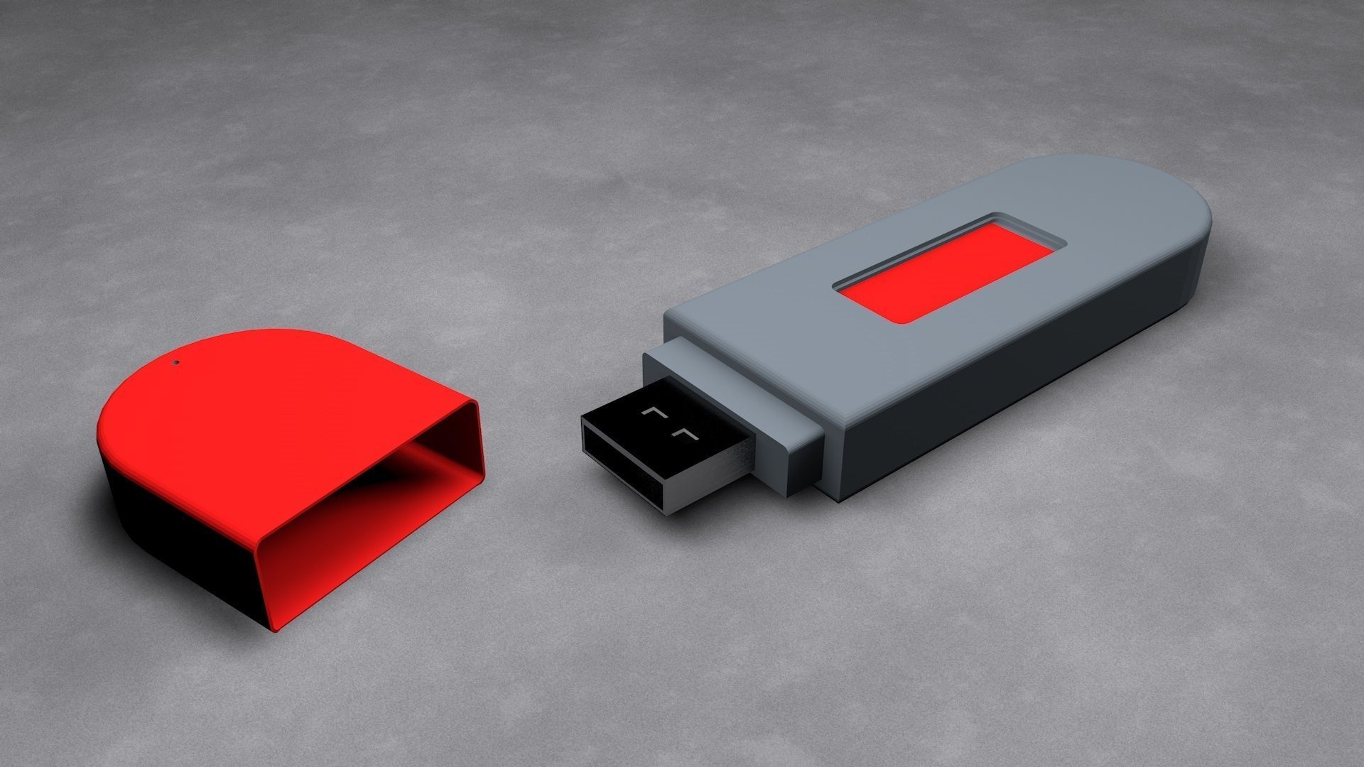 3D model USB Flash Pendrive 3D model VR / AR / low-poly | CGTrader