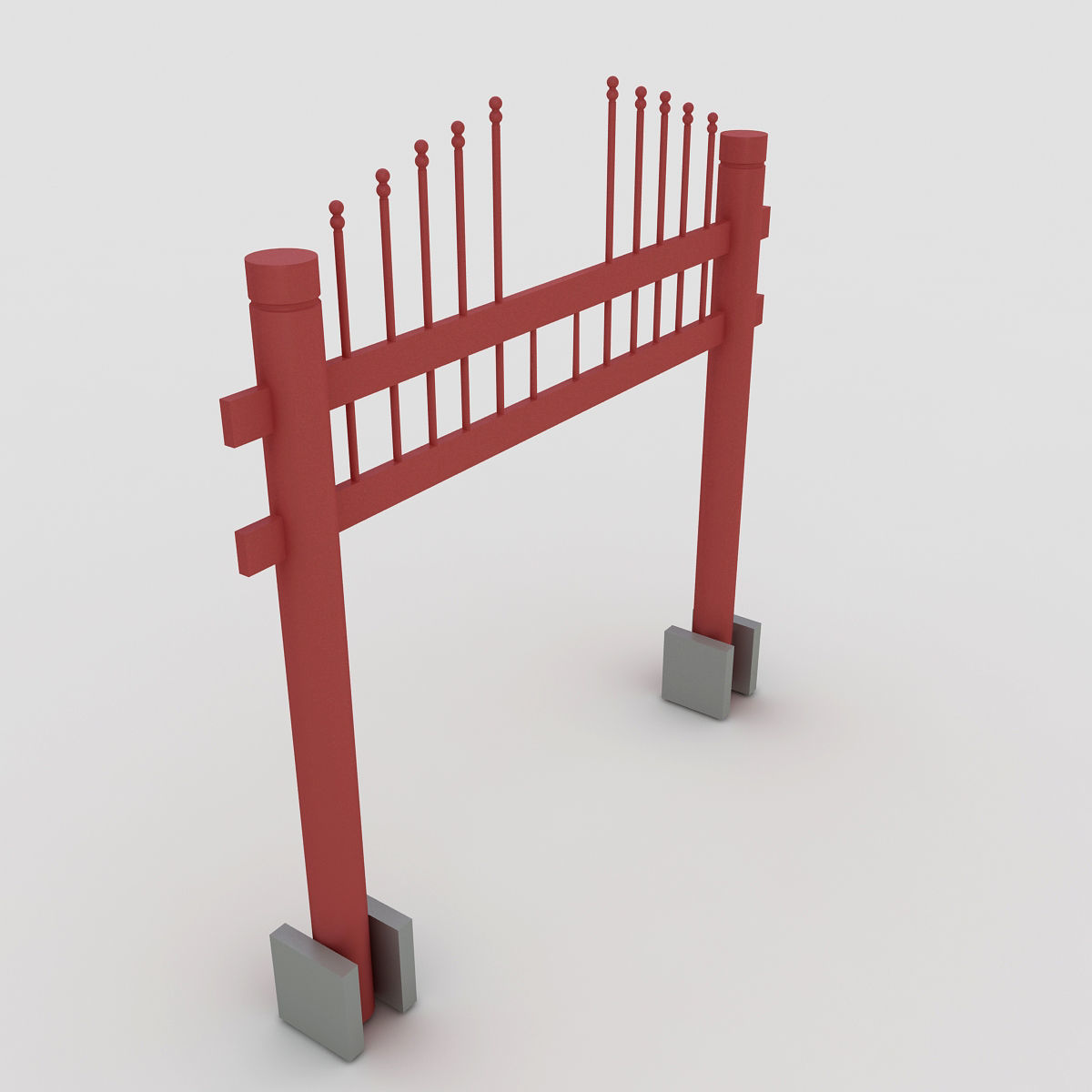 Hongsalmun 3D model 3D model | CGTrader