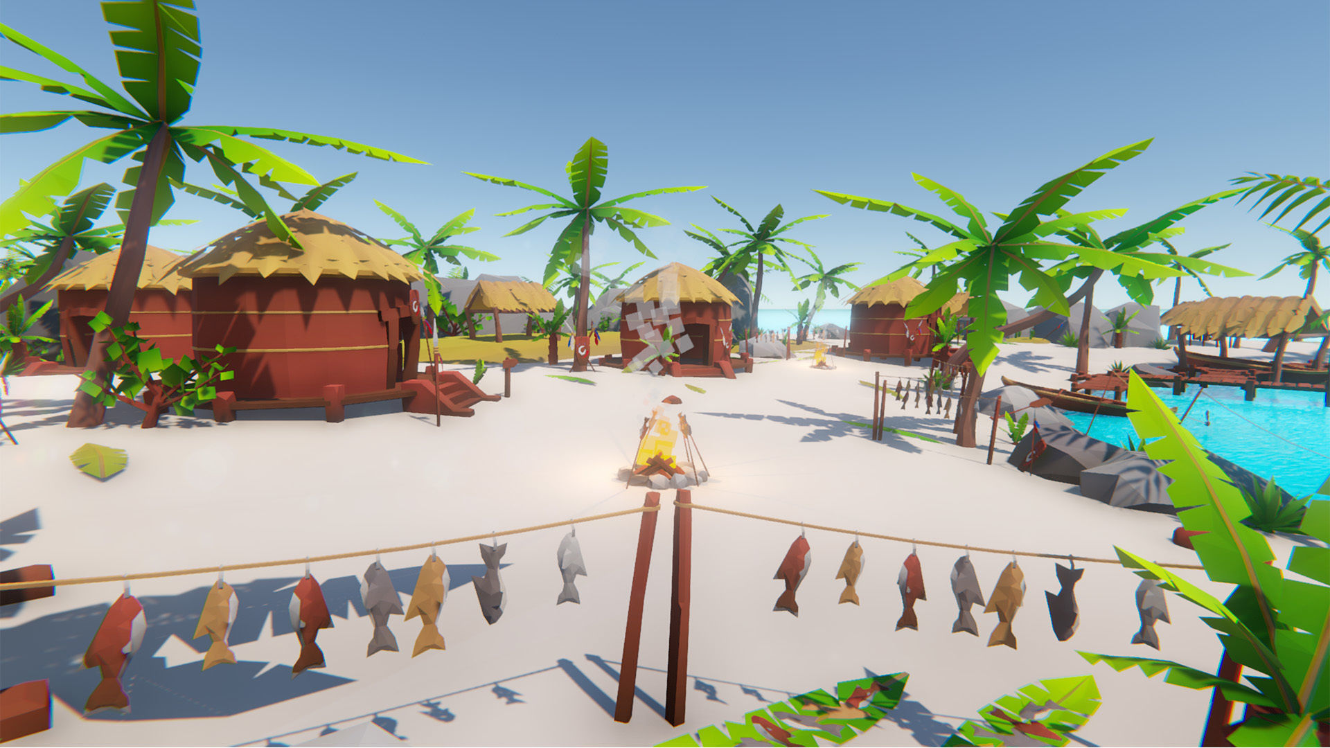 3D model Lowpoly Tropical Island Pack VR / AR / low-poly | CGTrader