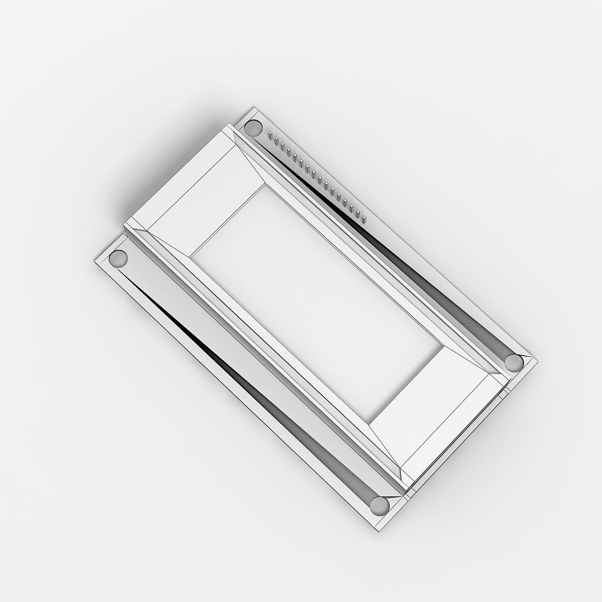 LCD Module 3D model | CGTrader