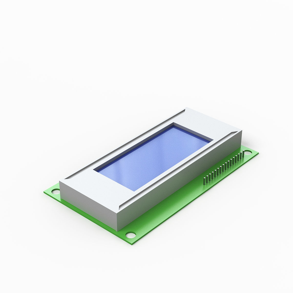LCD Module 3D model | CGTrader