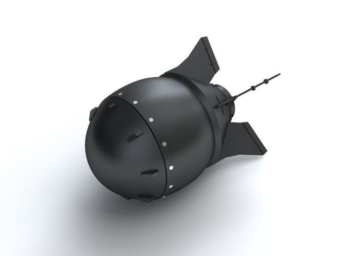 Mega Bomb 3D model | CGTrader