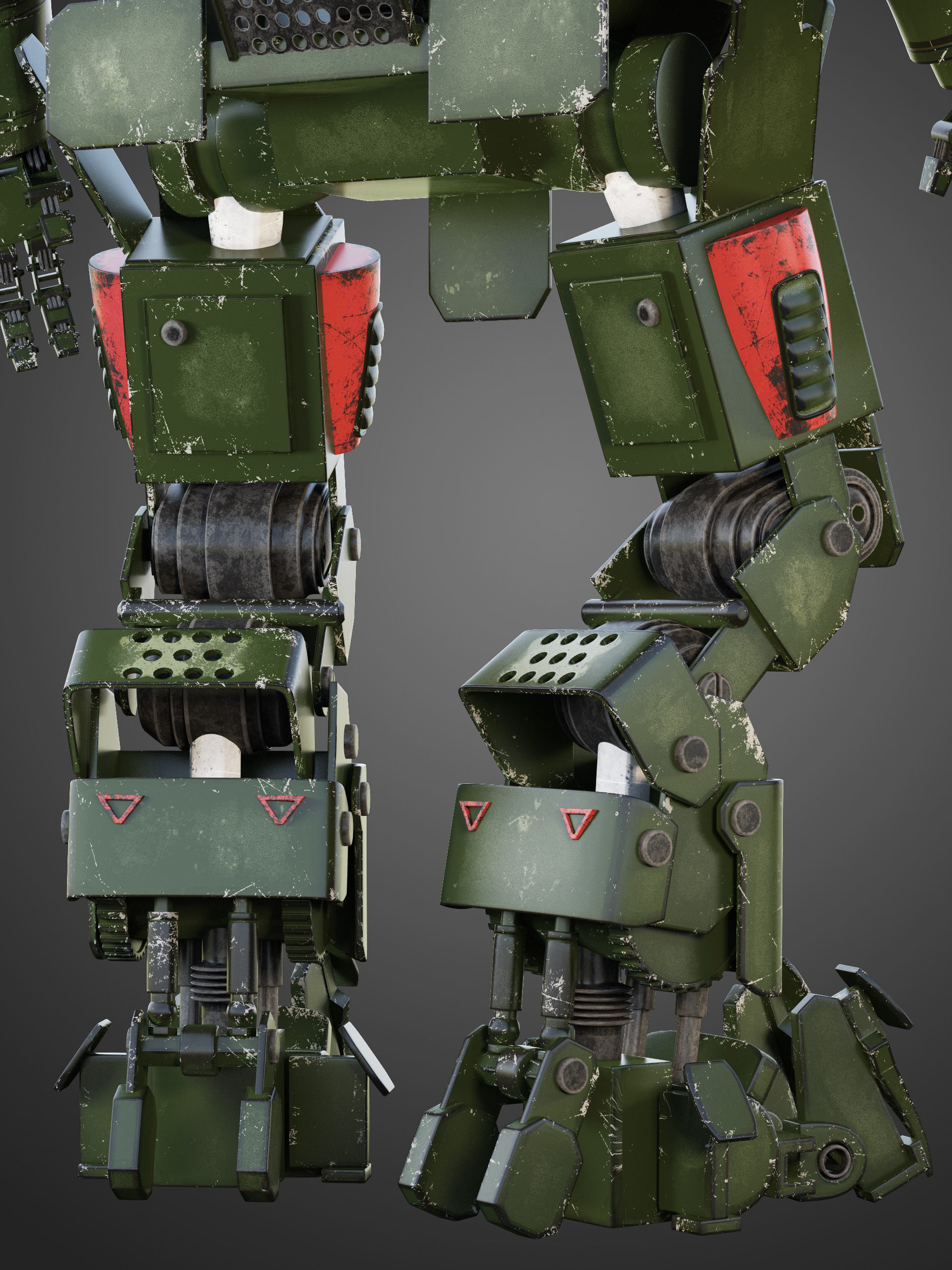Titanfall Atlas RIGGED 3D model animated rigged | CGTrader