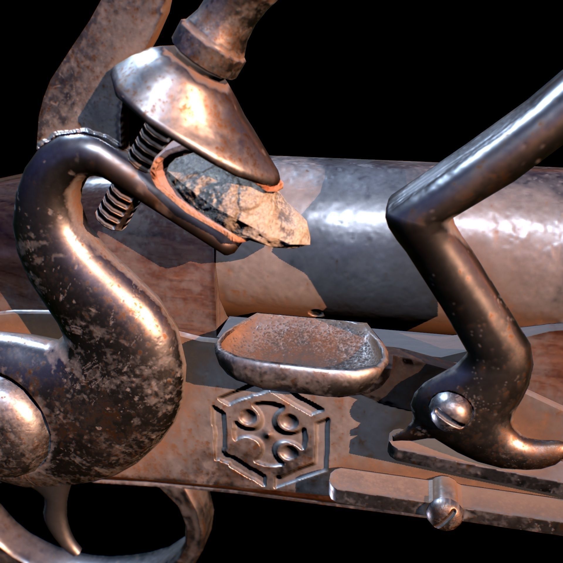 3D model HIE Game Ready Musket D180221 VR / AR / low-poly | CGTrader
