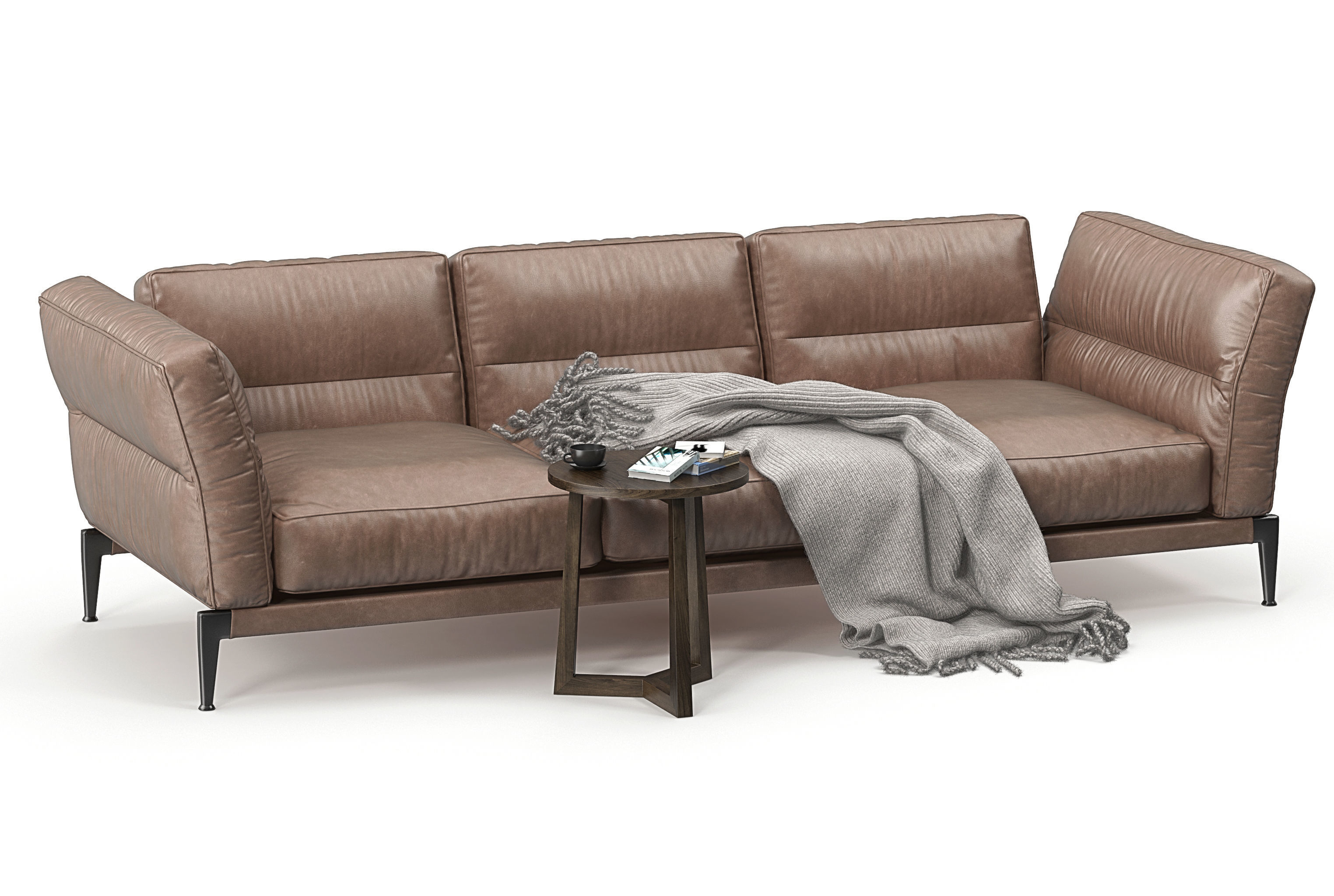 Flexform Adda sofa set 3D model | CGTrader