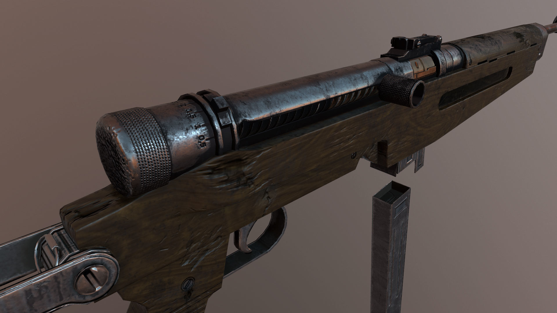 43M Danuvia - Hungarian Army Gun 3D model | CGTrader