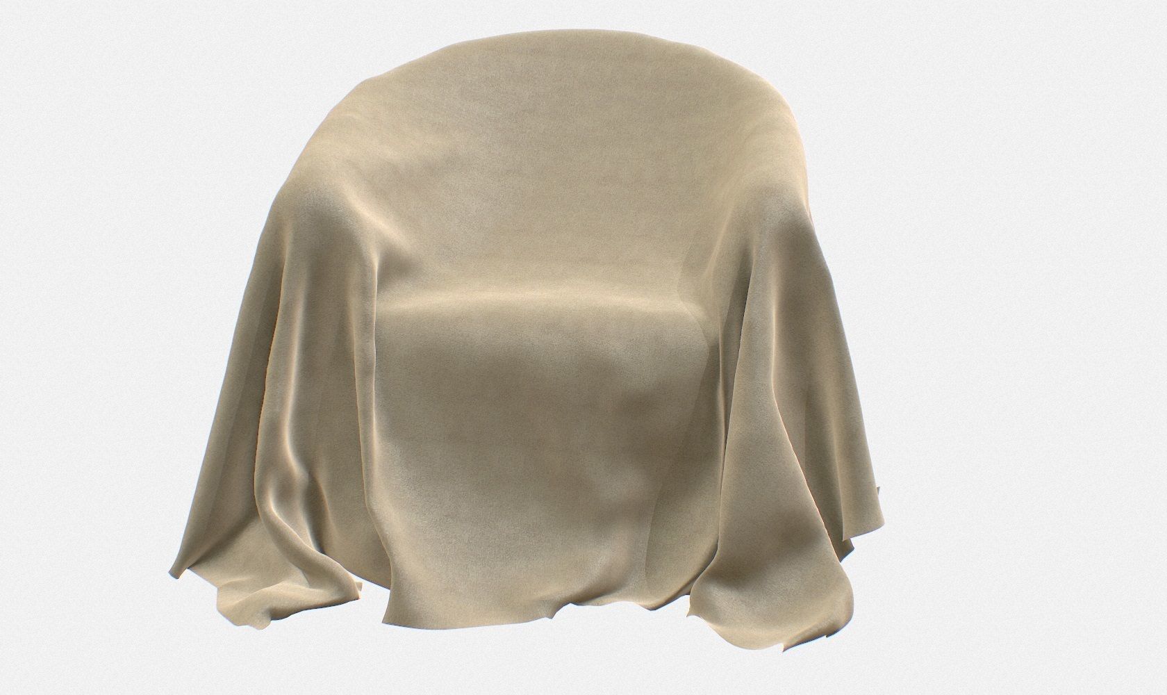 3D model Fabric Cover V4 VR / AR / low-poly | CGTrader