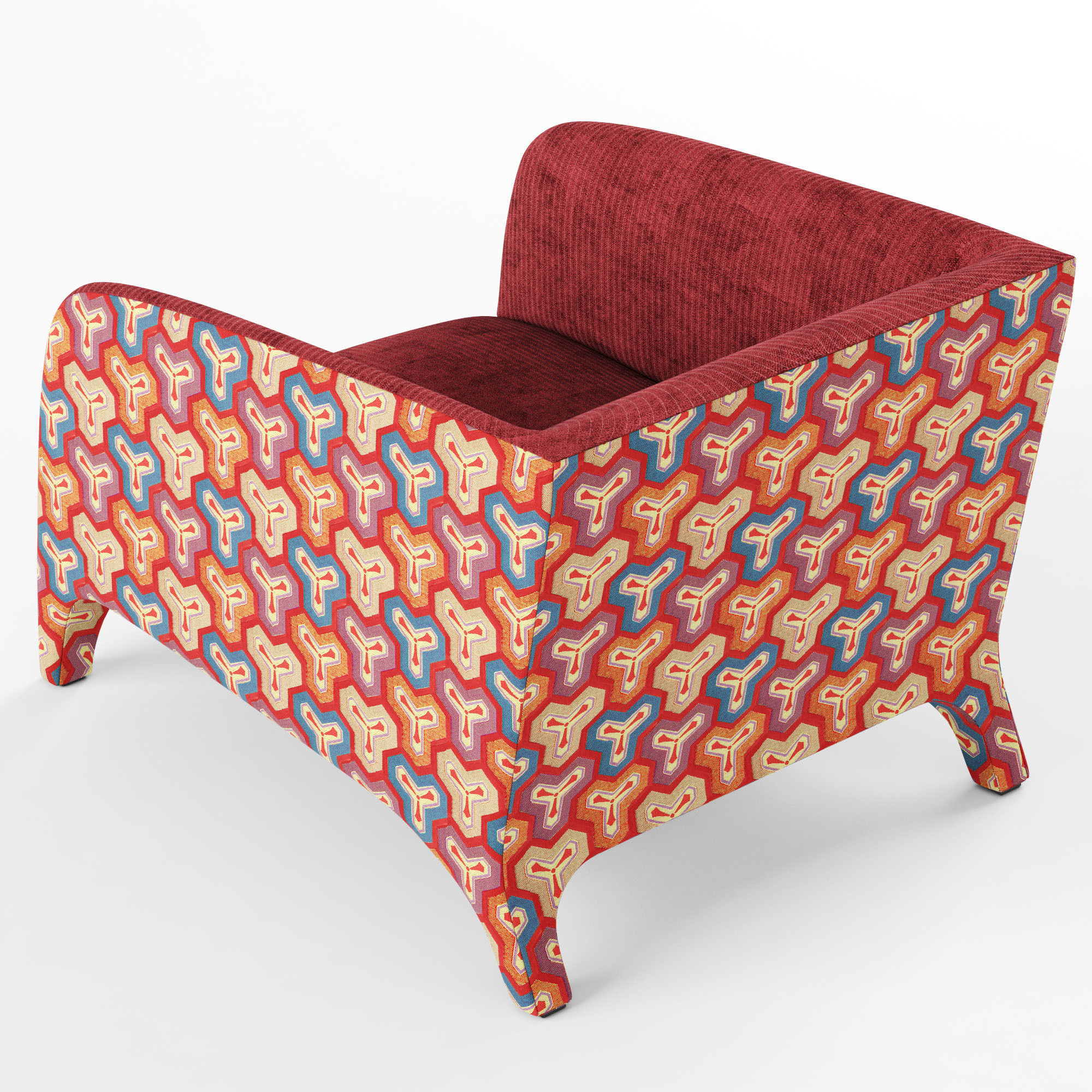 Roche Bobois ARCADE ARMCHAIR 3D model | CGTrader