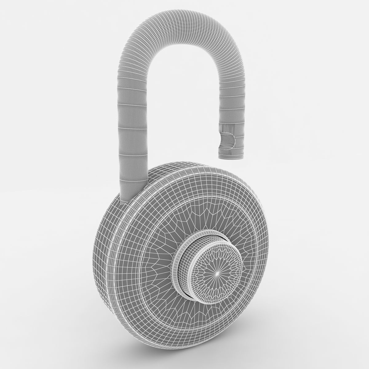 Padlock 3D model | CGTrader