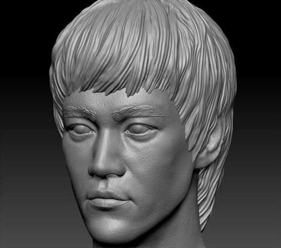 Bruce Lee 3D model 3D printable | CGTrader