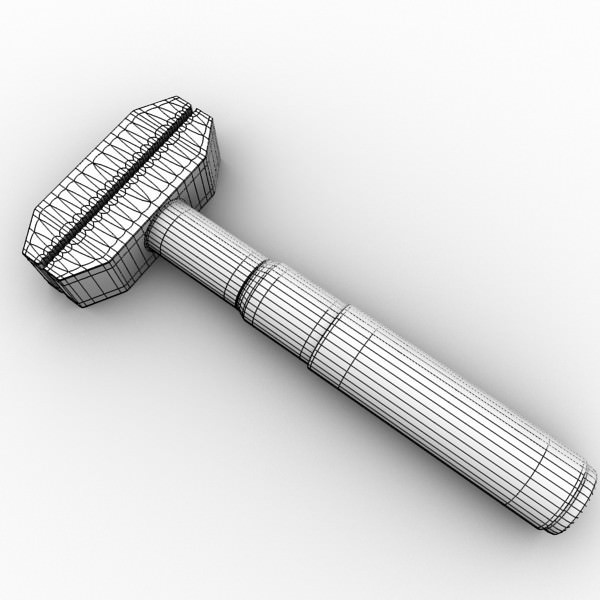 French key 3D model | CGTrader