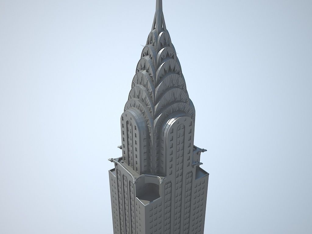 Chrysler Building 3D model | CGTrader