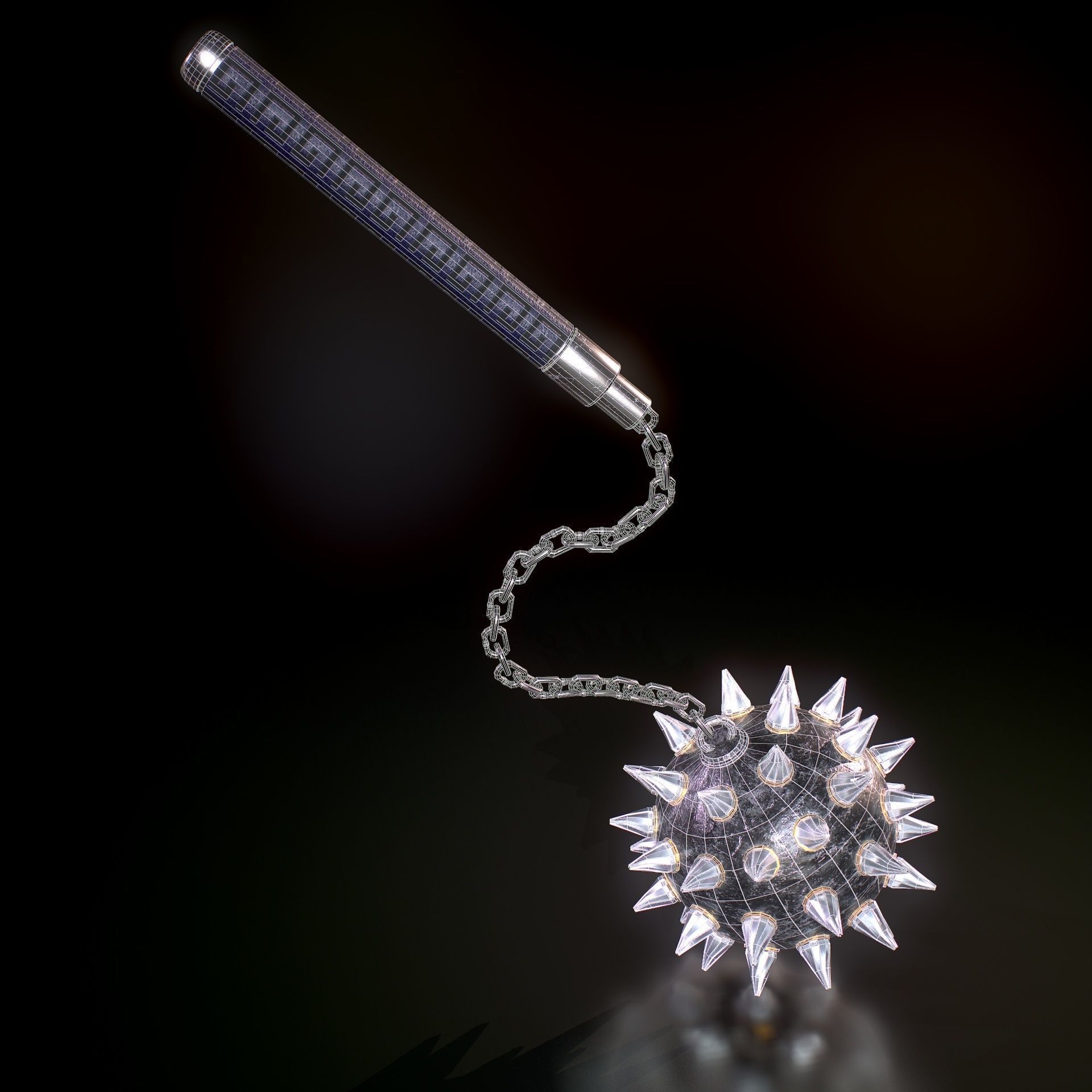 3D model HIE Game Ready Meteor hammer VR / AR / low-poly | CGTrader