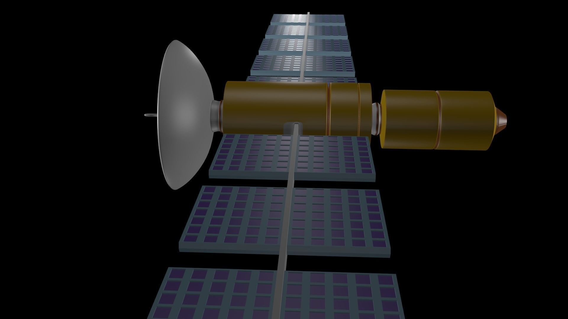Satellite 4 3D model | CGTrader