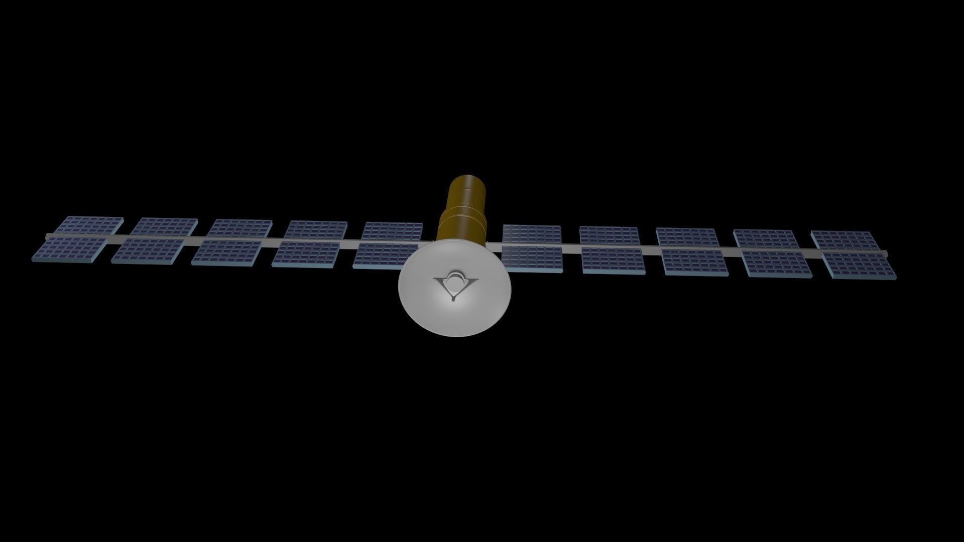 Satellite 4 3D model | CGTrader