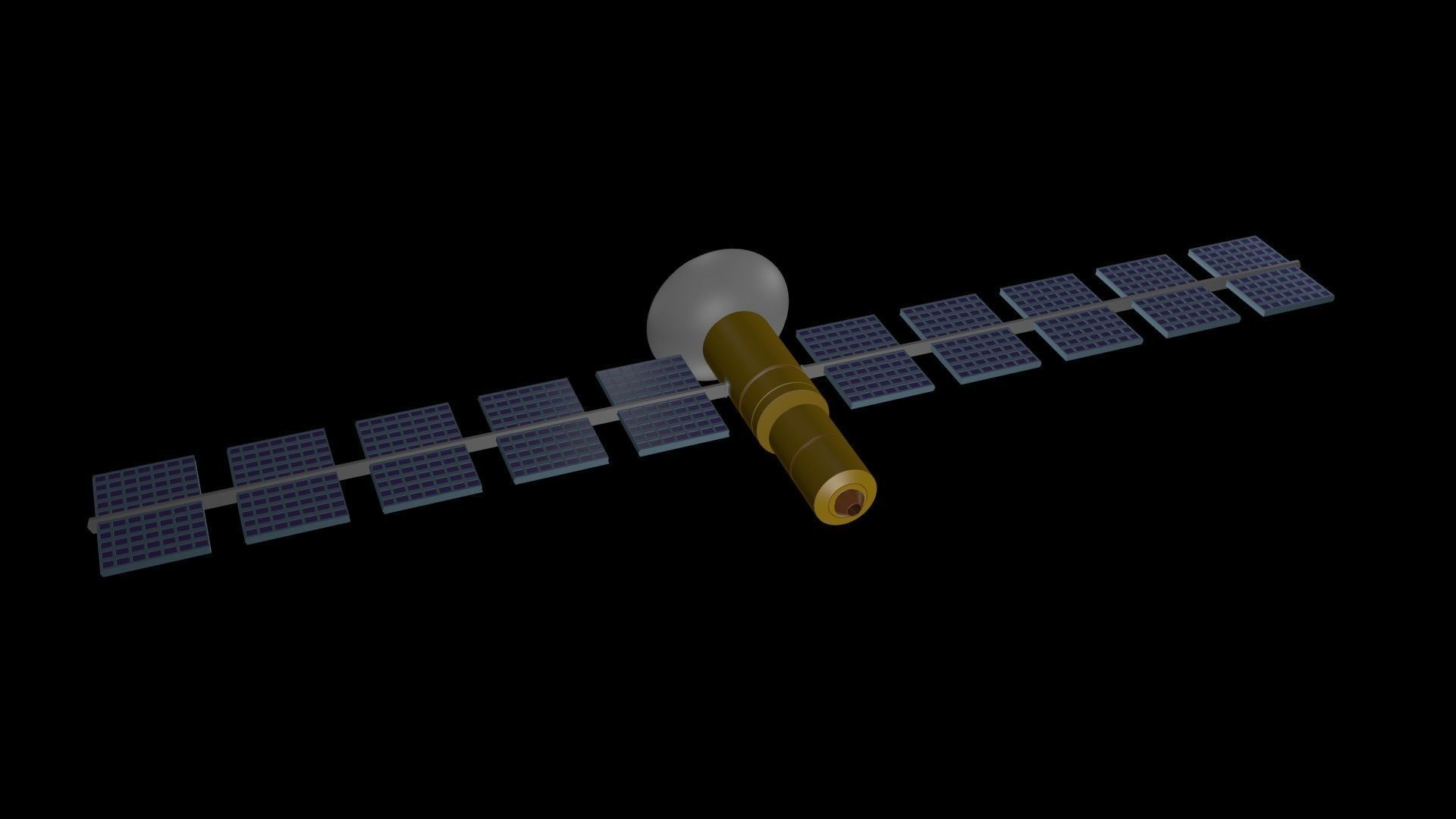 Satellite 4 3D model | CGTrader
