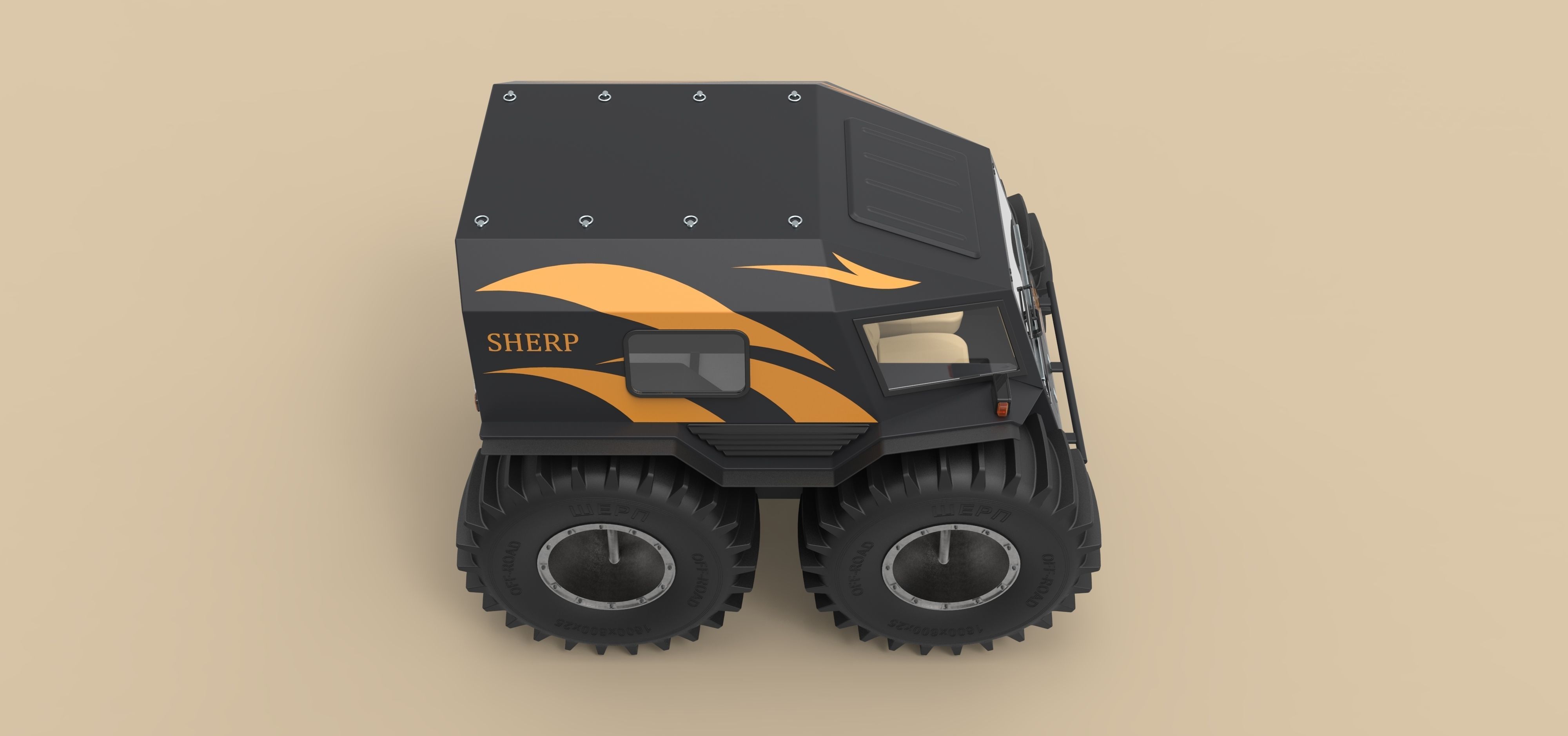 SHERP ATV 3D model | CGTrader