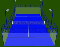 Padel 3D Models | CGTrader