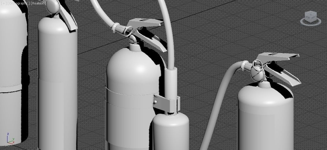 Fire Extinguishers collection vol 2 - Emergency Equipment 3D model ...