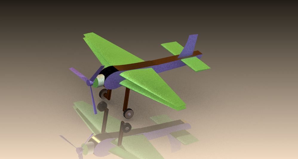Toy plane free 3D model | CGTrader